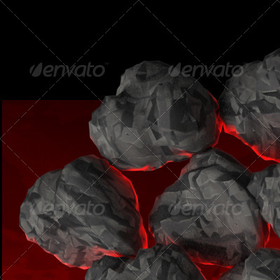Fire Rocks Texture, Graphics | GraphicRiver