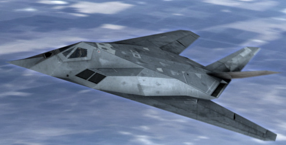 Stealth Jet Fighter Flight , Motion Graphics | VideoHive