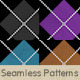 Dark Simple Argyle Pattern Set, Graphics | GraphicRiver