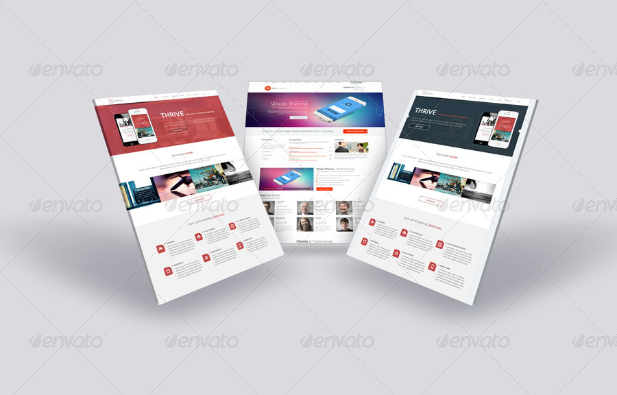 3D Web Page Presentation V2, Graphics | GraphicRiver