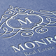 Monroe Letter Crest Logo, Logo Templates | GraphicRiver