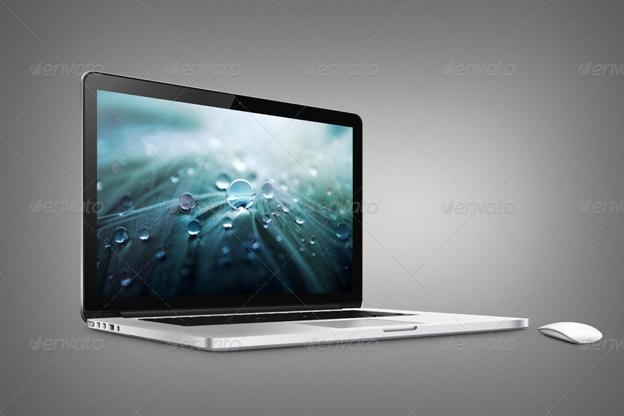 Laptop Mock-Up, Graphics | GraphicRiver