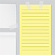 Set of Four Notes Papers, Vectors | GraphicRiver