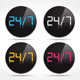 24/7 Icons, Vectors | GraphicRiver