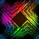 Abstract Rainbow Neon Corners Background, Vectors | GraphicRiver