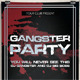 Gangster Party Poster, Print Templates | GraphicRiver