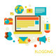 Blogging, Vectors | GraphicRiver