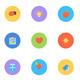 Universal Flat Icons, Icons | GraphicRiver