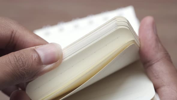 Flipping Paper Book Pages Close Up, Stock Footage | VideoHive