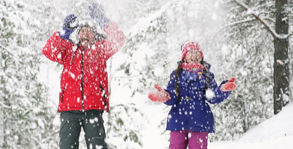 Heavy Snowfall, Stock Footage | VideoHive