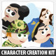 Character Creation Kit, Vectors | GraphicRiver
