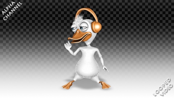 3D Duck - Funk Dance, Motion Graphics | VideoHive