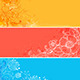 Horizontal Banners with Flowers, Vectors | GraphicRiver