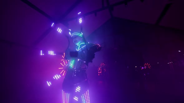 Laser Led Dance Show, Stock Footage | VideoHive