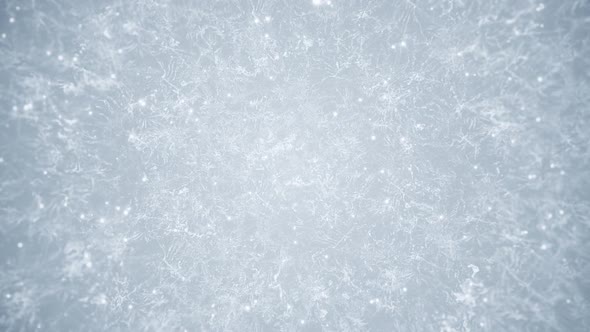 White Frost Winter Background, Motion Graphics | VideoHive