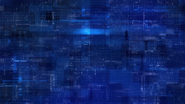 Digital Technology Grid Background, Motion Graphics | VideoHive