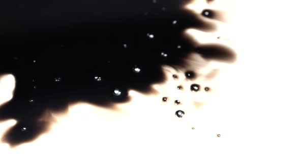 Stock footage of flowing black ink, Stock Footage | VideoHive