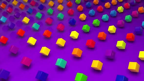 Rotation Cubes, Motion Graphics | VideoHive