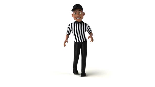 Fun 3D cartoon Referee dancing, Motion Graphics | VideoHive
