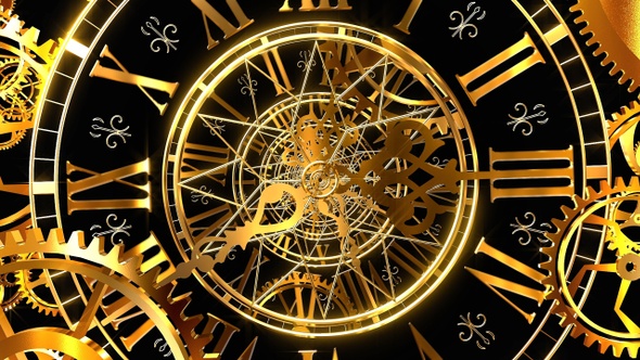 Clock Time Tunnel, Motion Graphics | VideoHive
