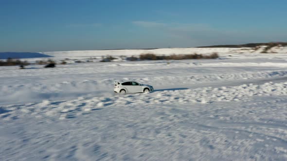 Ice Rally Racing in Winter, Stock Footage | VideoHive