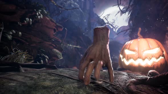 Creepy Nightmare Hand, Motion Graphics | VideoHive