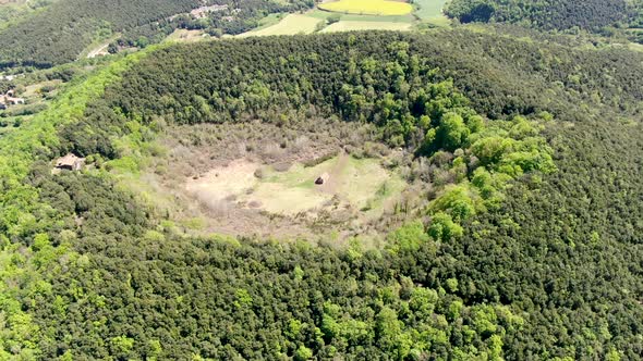 The Santa Margarida Volcano Is an Extinct Volcano in the Comarca of ...