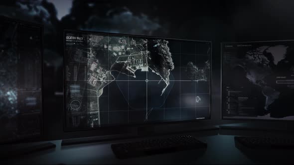 Checking up on enemy defense forces. Satellite footage of a Chinese ...