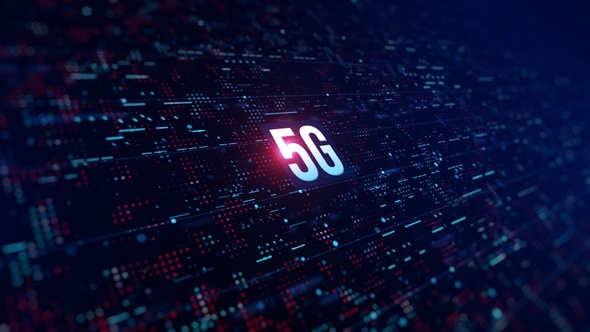5G Digital Background, Motion Graphics | VideoHive