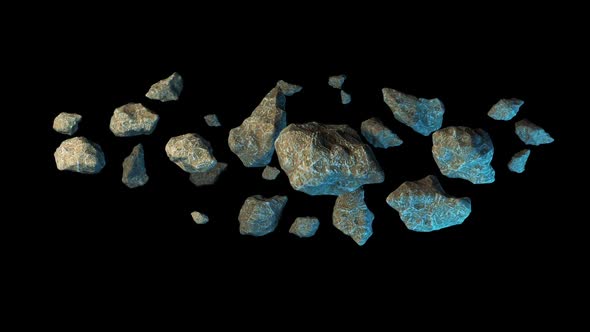 Asteroids, Motion Graphics | VideoHive
