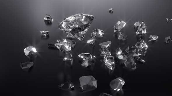 Shattered Diamonds, Motion Graphics | VideoHive