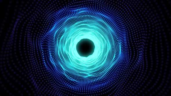 Abstract digital motion background. Organic Wavy Tunnel Abstract ...