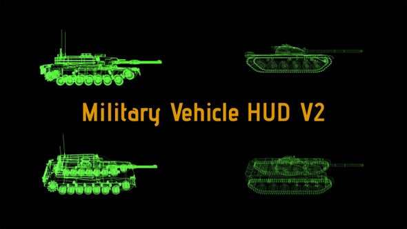 Military Vehicle Hud V2, Motion Graphics | VideoHive