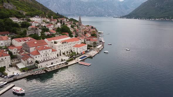 Coastal City with Beautiful Monotonous Architecture of Buildings, Stock ...