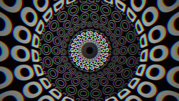Good Vibes Visual Loop Tunnel RGB, Motion Graphics | VideoHive