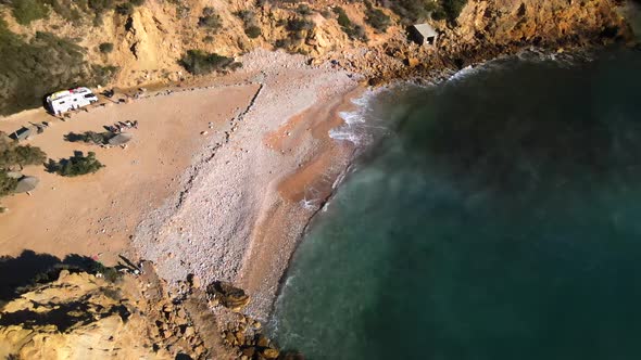 Es Torrent beach in Ibiza, Spain, Stock Footage | VideoHive