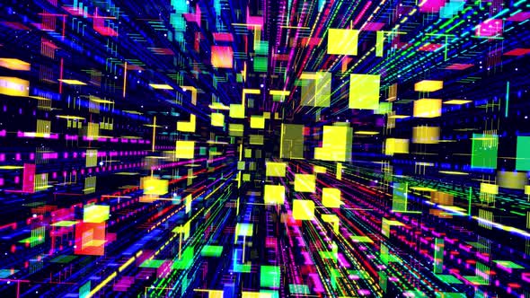 Glow Rectangles Streaks and Lines, Motion Graphics | VideoHive