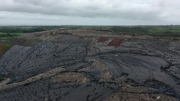 Large Garbage Dump on the Island of Mauritius, Stock Footage | VideoHive
