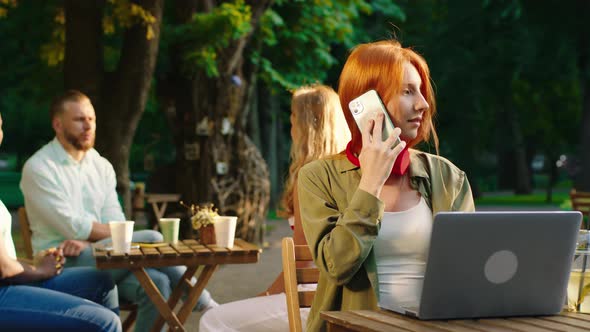 A Fetching Looking Young Woman is on Her Phone, Stock Footage | VideoHive