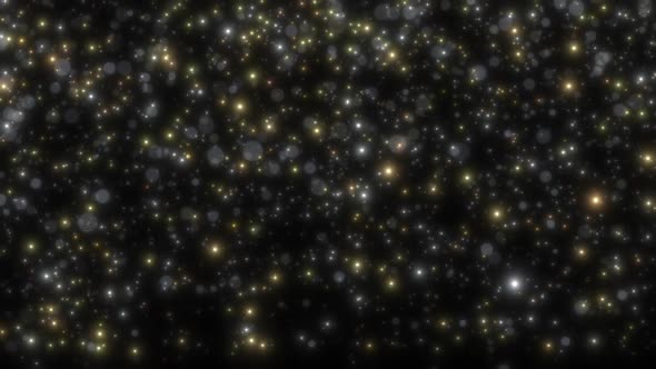 Falling Golden Particles Overlay, Motion Graphics | VideoHive