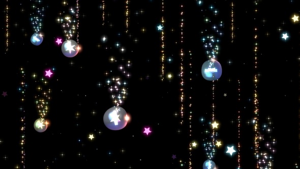 Magic Star Particles, Motion Graphics | VideoHive