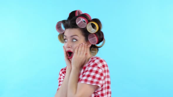 Woman Doing Crazy Dance and Smiling, Stock Footage | VideoHive