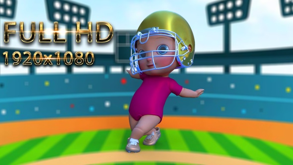 Cartoon Baby Dance V05, Motion Graphics | VideoHive