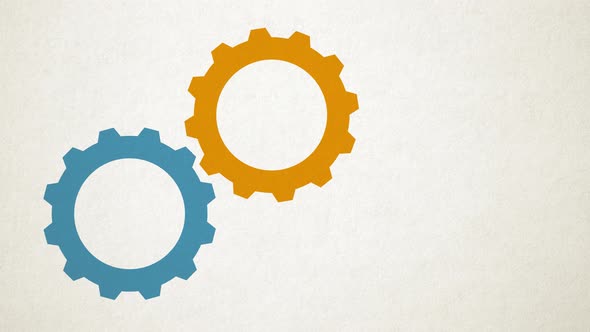 Cogwheel Animation 4K, Motion Graphics | VideoHive