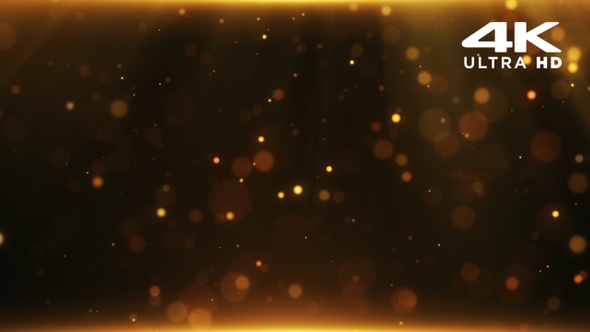 Gold Particles, Motion Graphics | VideoHive