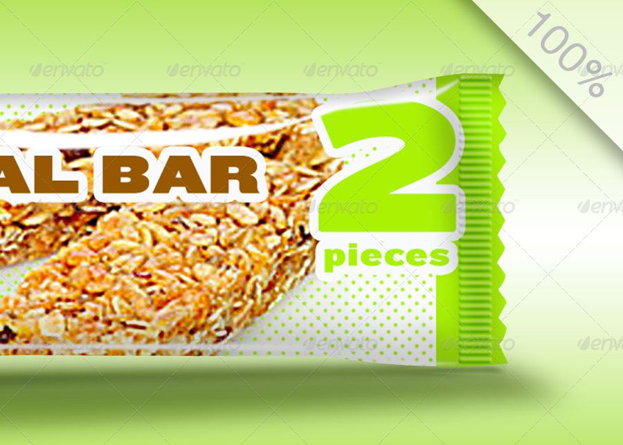 Candy Bar Wrapper Packaging Mock-Up, Graphics | GraphicRiver