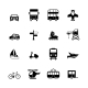 Transportation Pictograms Collection, Icons | GraphicRiver