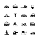 Transportation Pictograms Collection, Icons | GraphicRiver