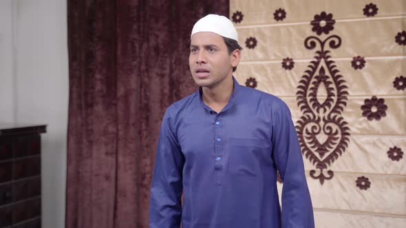 Angry Muslim man, Stock Footage | VideoHive