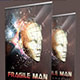Fragile Man Church Banner Template, Print Templates | GraphicRiver